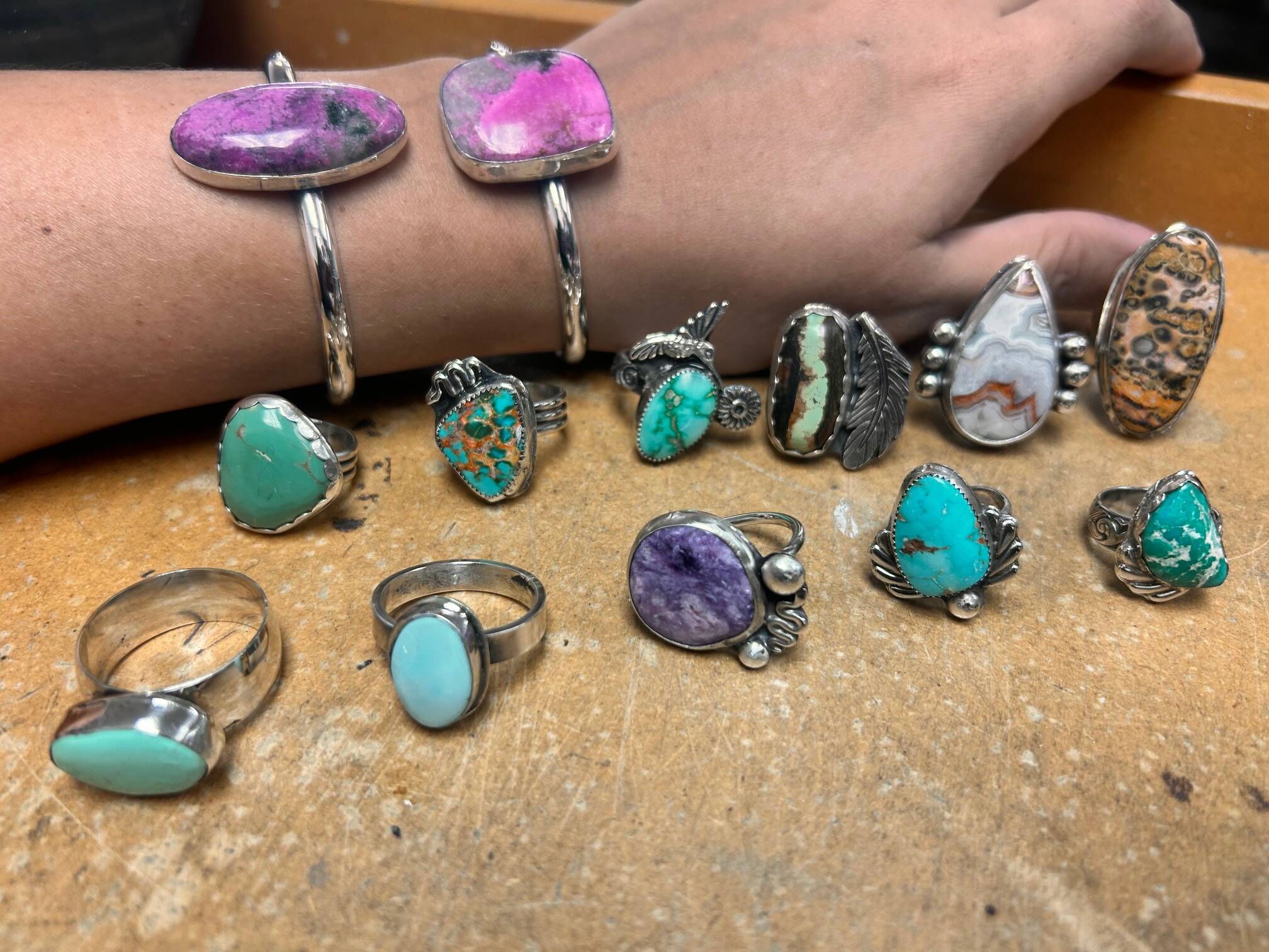 Metalsmithing & Jewelry Making Workshops/Classes in OKC | Cheyenne Sky Studio